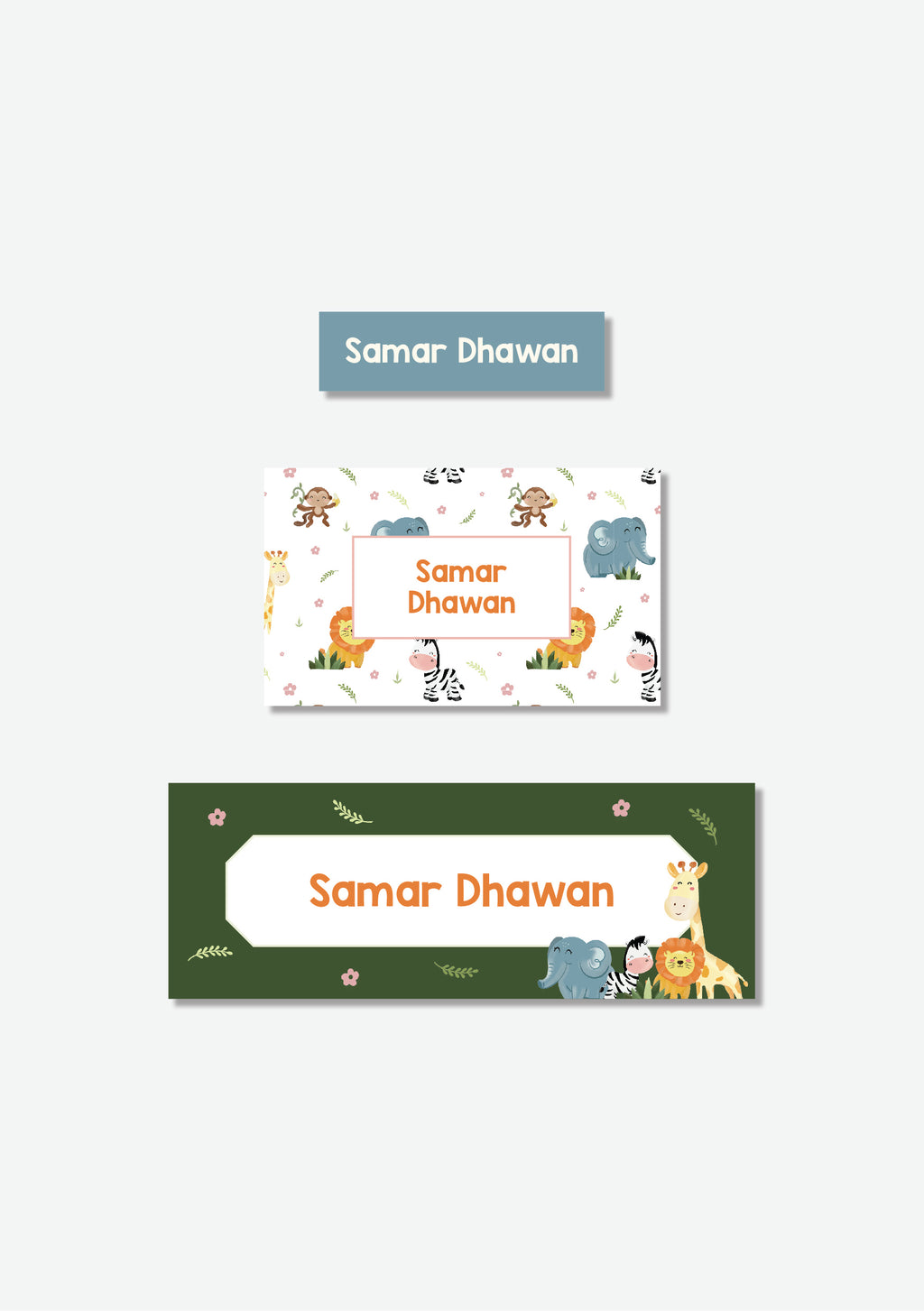 Jungle Jotter - Stickers/ Labels